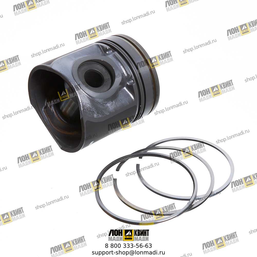 Купить Поршень с кольцами в сборе (нат. асп.) STD Part № 320/09210 JCB ...