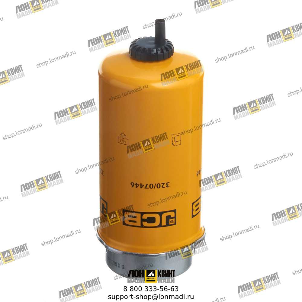 Фильтр топливный 2 мкм. JCB 320/07446 - купить в интернет-магазине ...