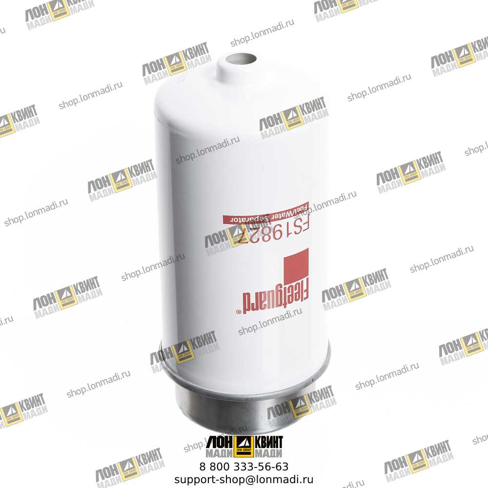 Купить Топливный фильтр Part № FS19827 FLEETGUARD в интернет магазине ...