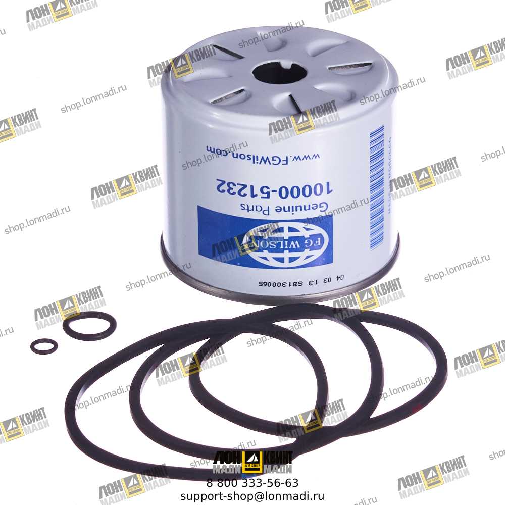 Купить Фильтр топливный Part № 10000-51232 FG WILSON в интернет ...