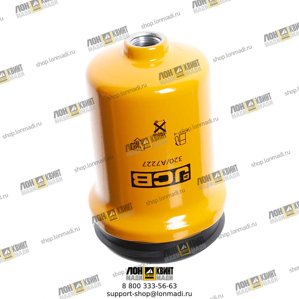 Топливный фильтр JCB 320/A7227 - купить в интернет-магазине запасных ...